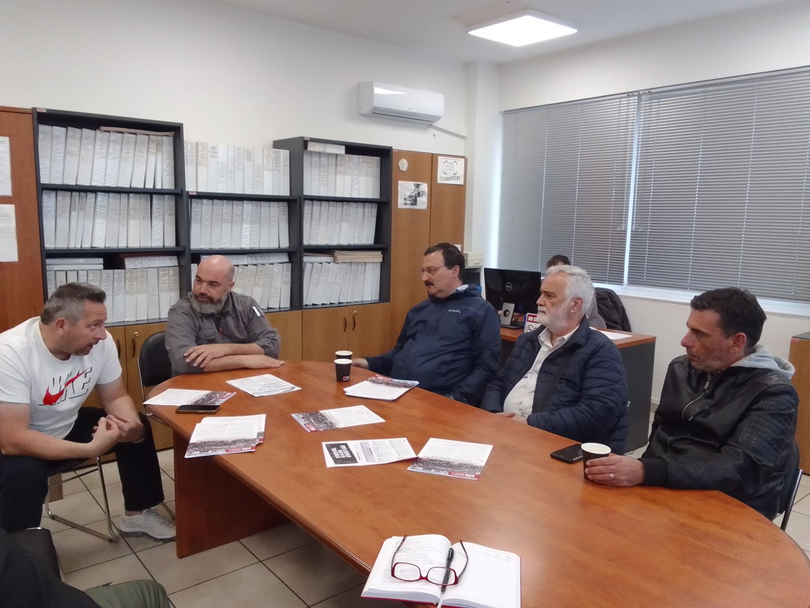 Περιοδεία κλιμακίου της Τ.Ε Χανίων του ΚΚΕ στις εγκαταστάσεις της ...
